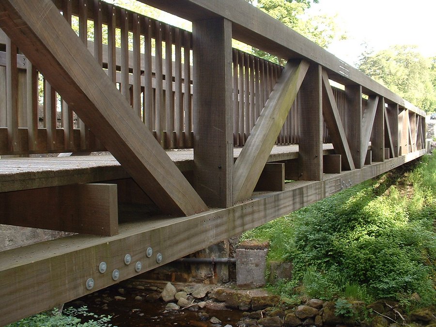 CTS Bridges | Hardwood Timber Truss Bridges - durable & solid